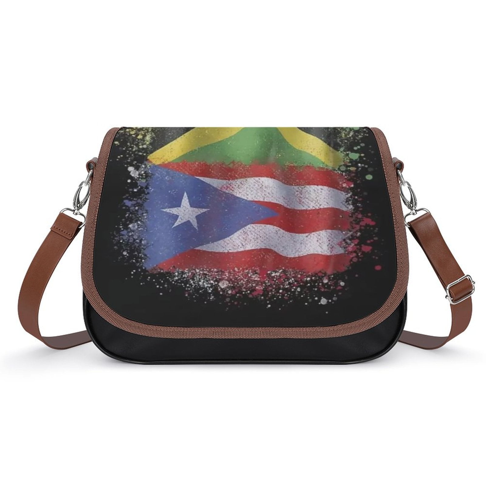 Puerto Rican Jamaican Love Jamarican Vintage Crossbody Bag for Women ...