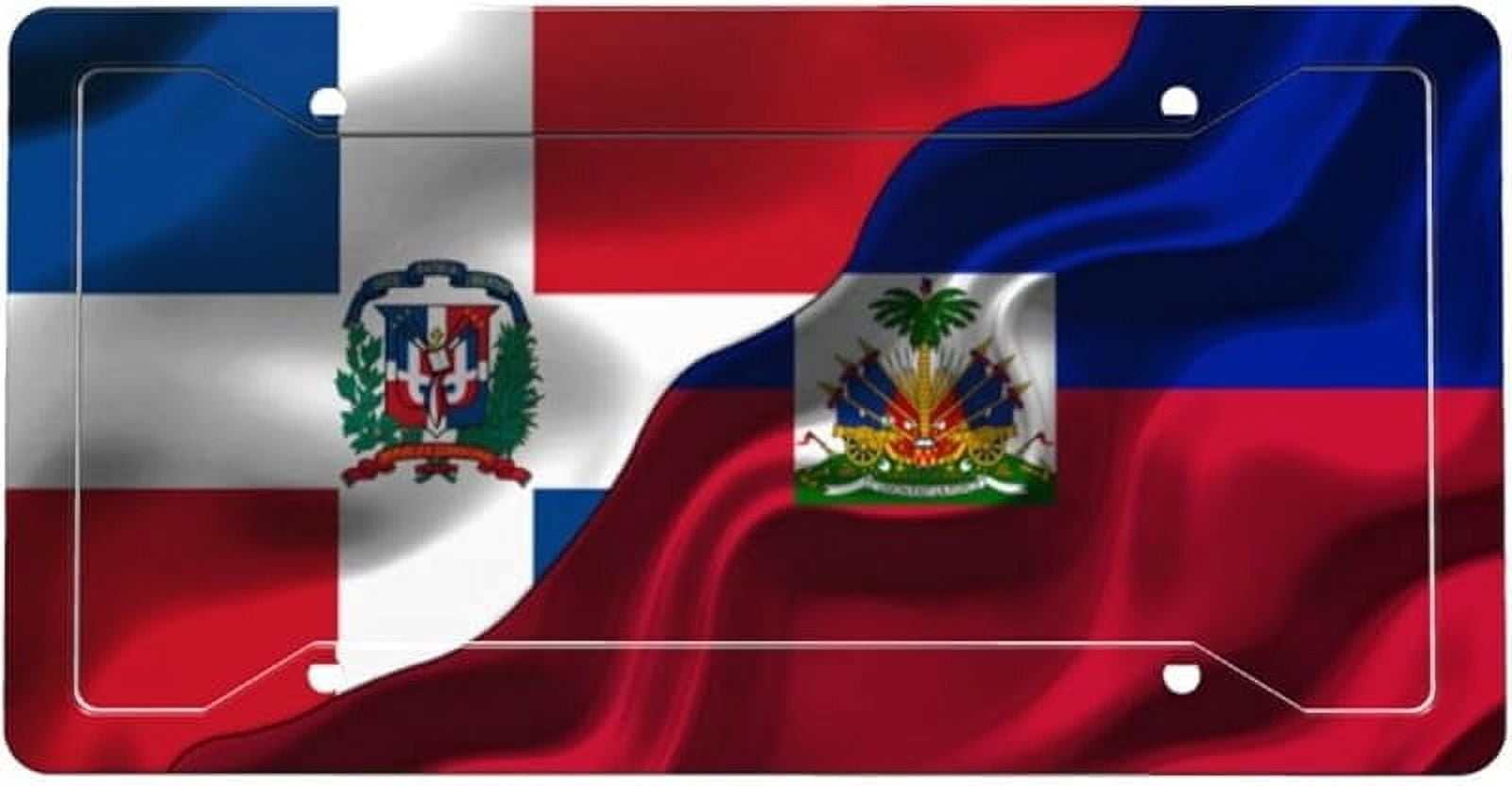 Puerto Rican Puerto Rico And Jamaica Jamaican Flag Front License Plate ...