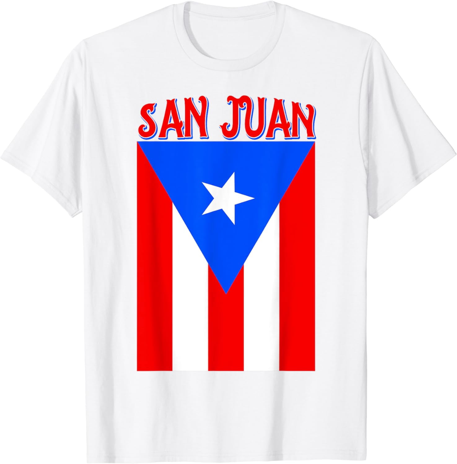Puerto Rican San Juan Puerto Rico Flag Shirt T-Shirt - Walmart.com