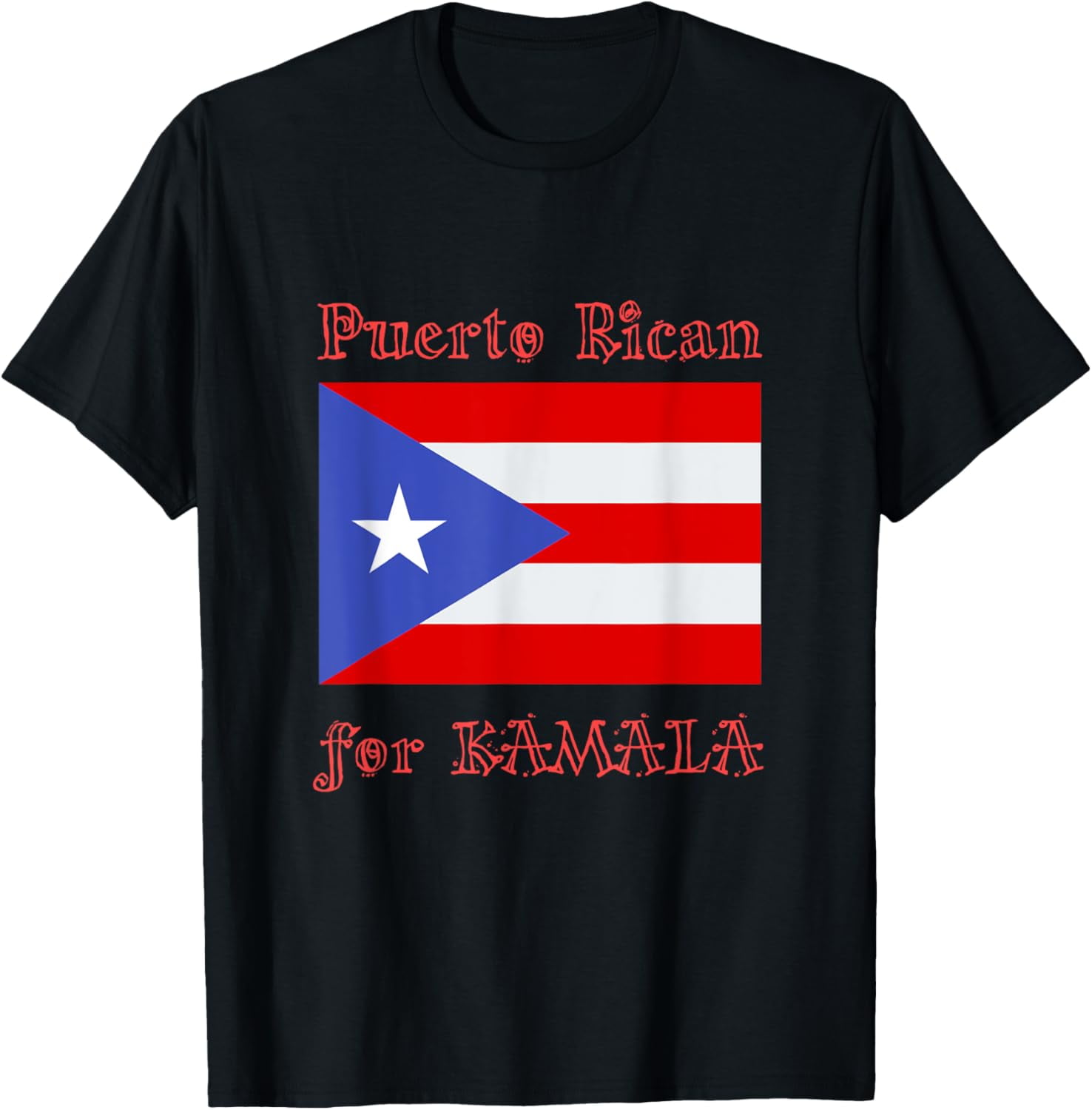 Puerto Rican for Kamala Harris 2024 T-Shirt - Walmart.com