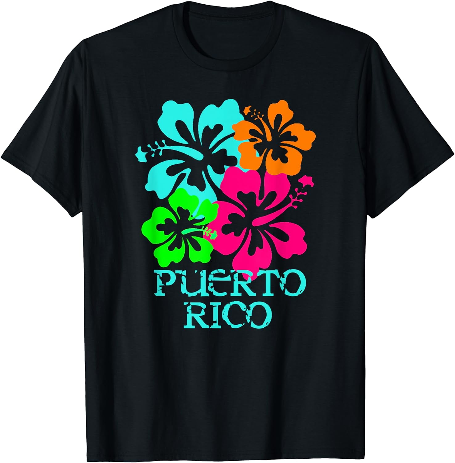 Puerto Rico Beach Tropical Paradise Travel Surf Ocean Vacay T-Shirt ...