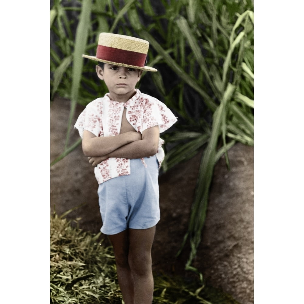 Puerto Rico Boy 1941. Nfarm Boy Along The Road Near Corozal Puerto Rico ...