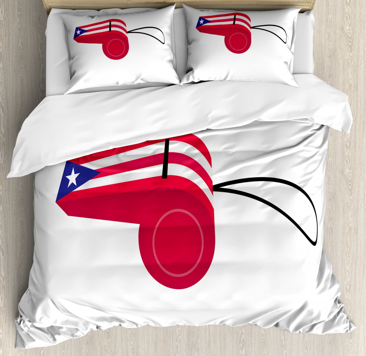 Puerto Rico Duvet Cover Set Queen Size, Commonwealth of Puerto Rico ...
