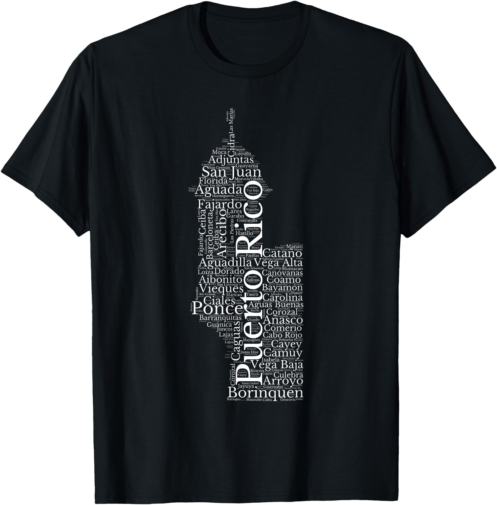 Puerto Rico El Morro Prideful Puerto Rican Cities and Towns T-Shirt ...