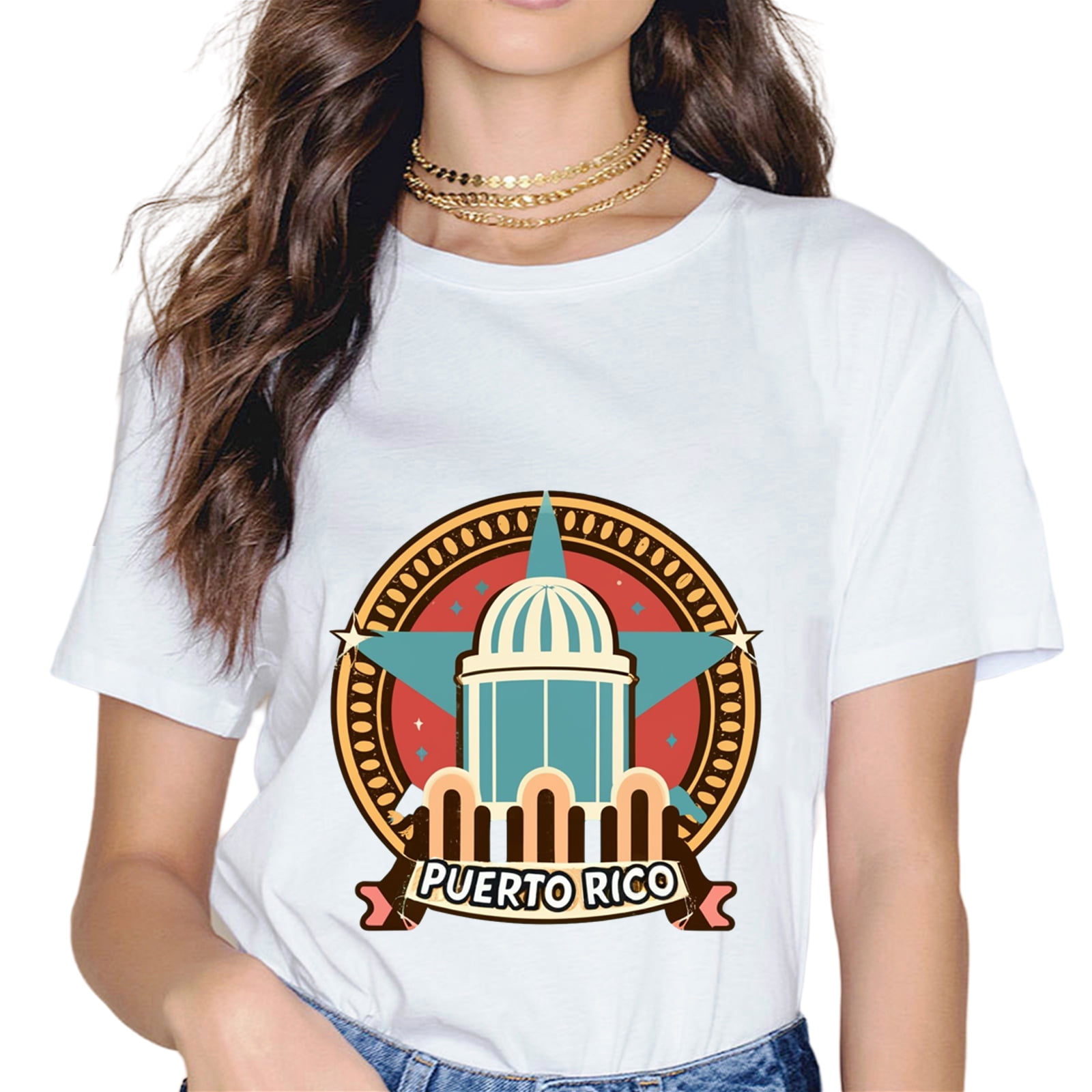 Puerto Rico El Morro Prideful Puerto Rican Cities and Towns T-Shirt ...