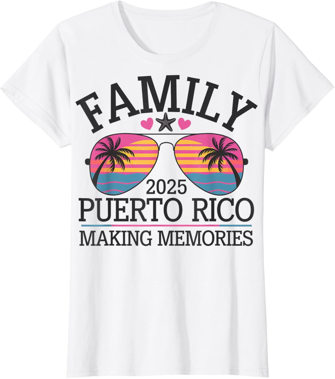Puerto Rico Family Vacation 2025 Tropic Family Vacation 2025 T-Shirt ...