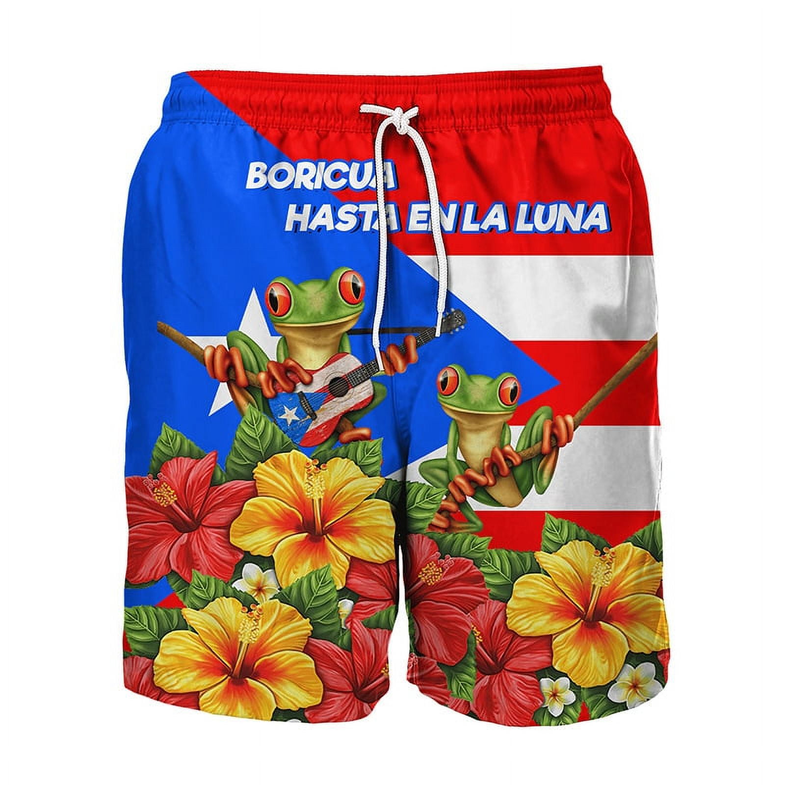 Puerto Rico Flag 3D Print Summer Short Pants Kids Male Causal Fashion ...