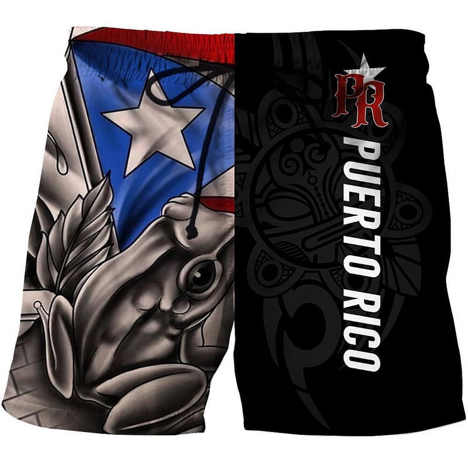 Puerto Rico Flag 3D Print Summer Short Pants Kids Male Causal Fashion ...