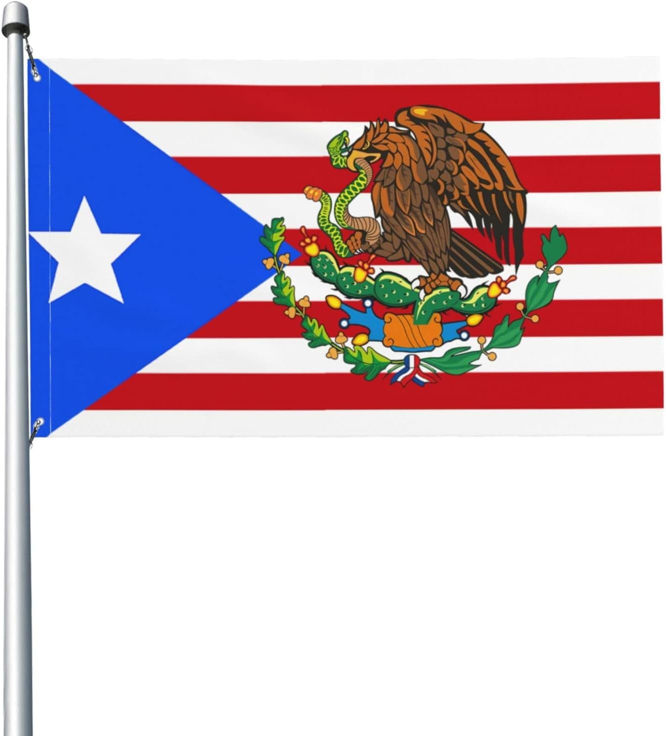 Puerto Rico Flag 3x5 Ft Banner Poster Decorative Backdrop Wall Decor ...