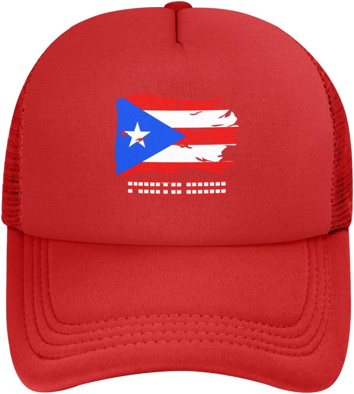 Puerto Rico Flag Adult Mesh Baseball Cap Adjustable Dad Hats Trucker ...