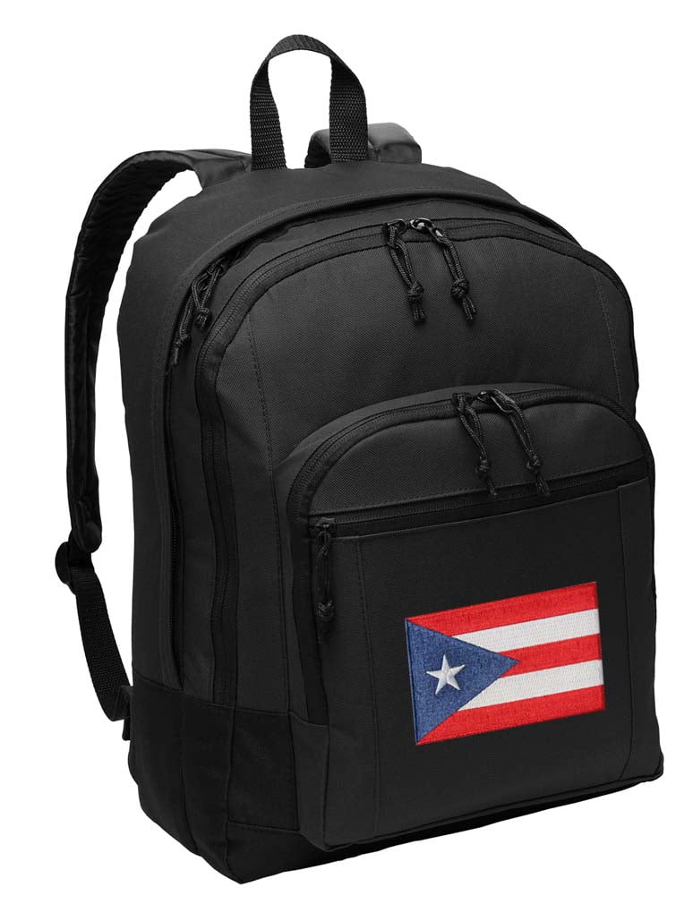 Puerto Rico Flag Backpack CLASSIC STYLE Puerto Rico Backpacks Travel ...
