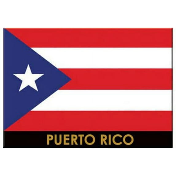 Puerto Rico Flag Caribbean Fridge Collector's Souvenir Magnet 2.5 ...
