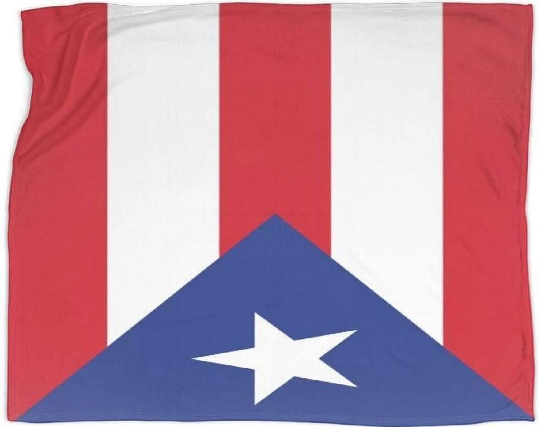 Puerto Rico Flag Deluxe Polar Fleece Blanket - Walmart.com