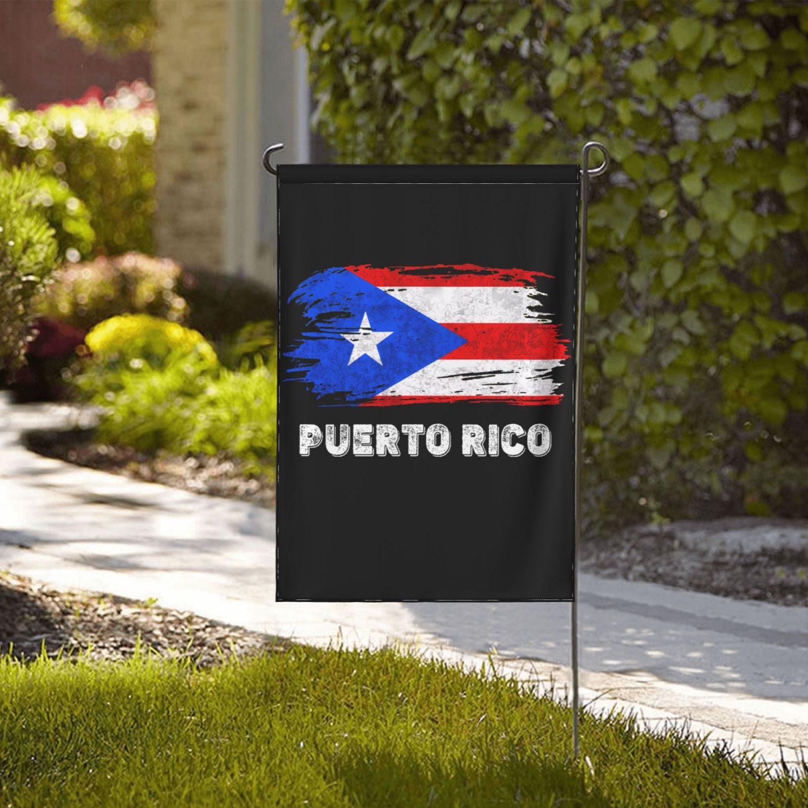 Puerto Rico Flag Funny Garden Flag,Vertical Double Sized Personalized Flag Outside Decoration ...