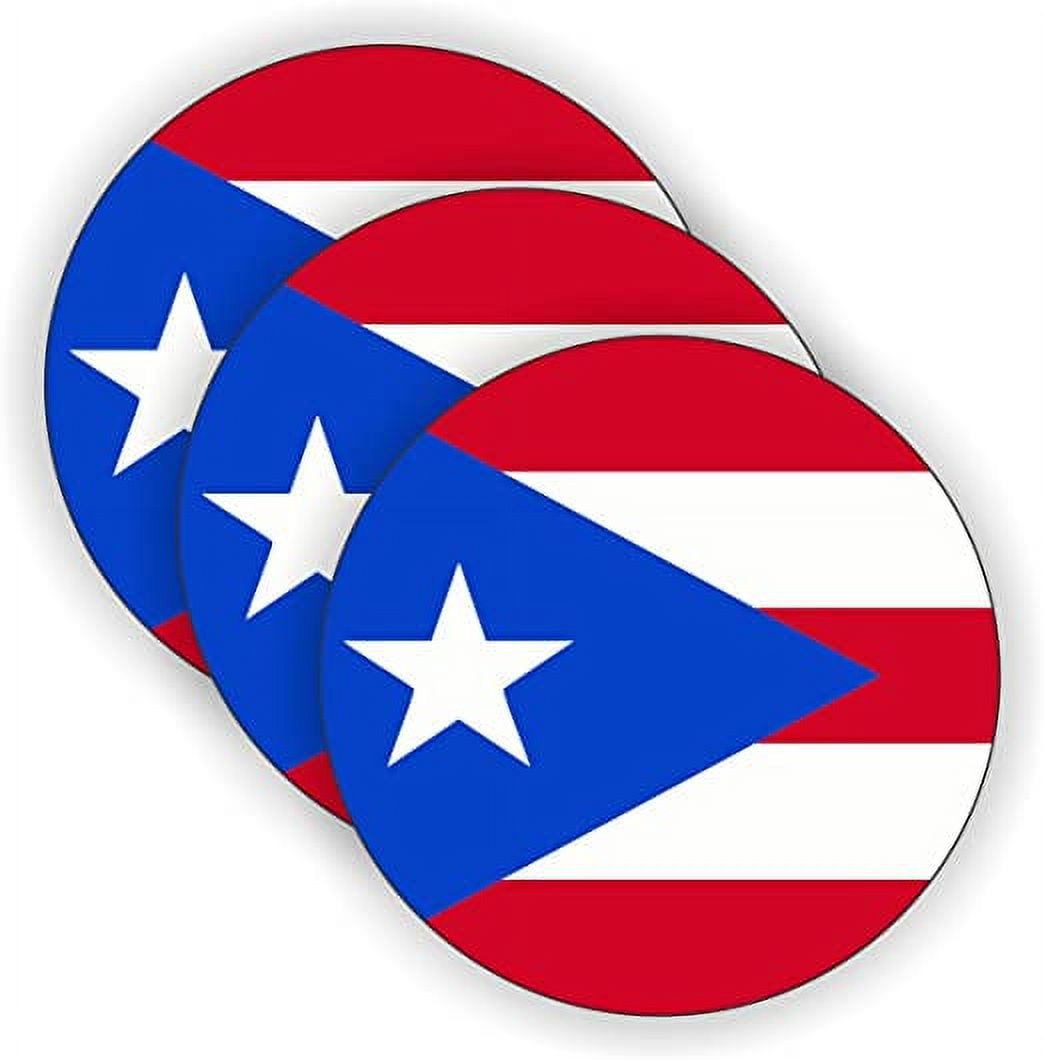 Puerto Rico Flag Hard Hat Sticker || Decal || Label Tool Lunch Box ...