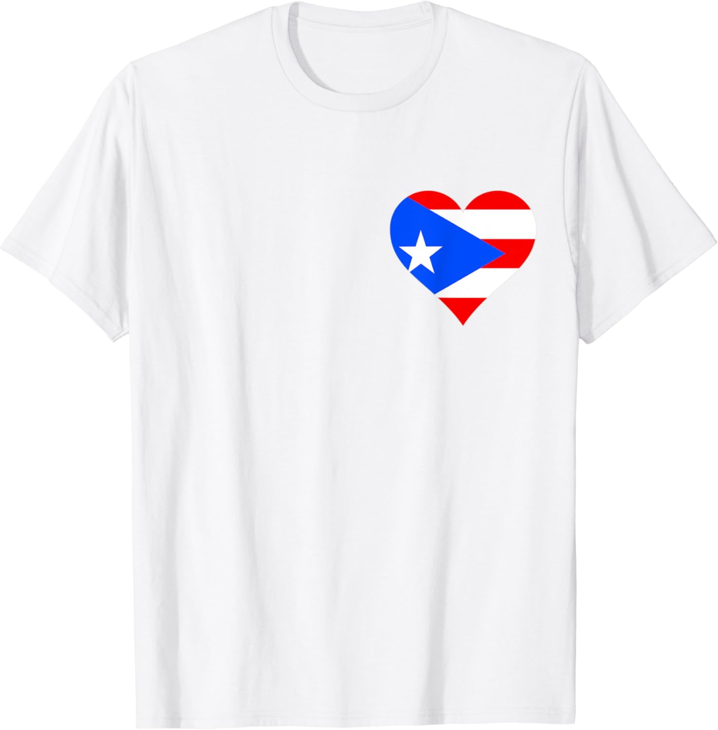 Puerto Rico Flag Heart Puerto Rico Gifts Love Puerto Rico T-Shirt ...