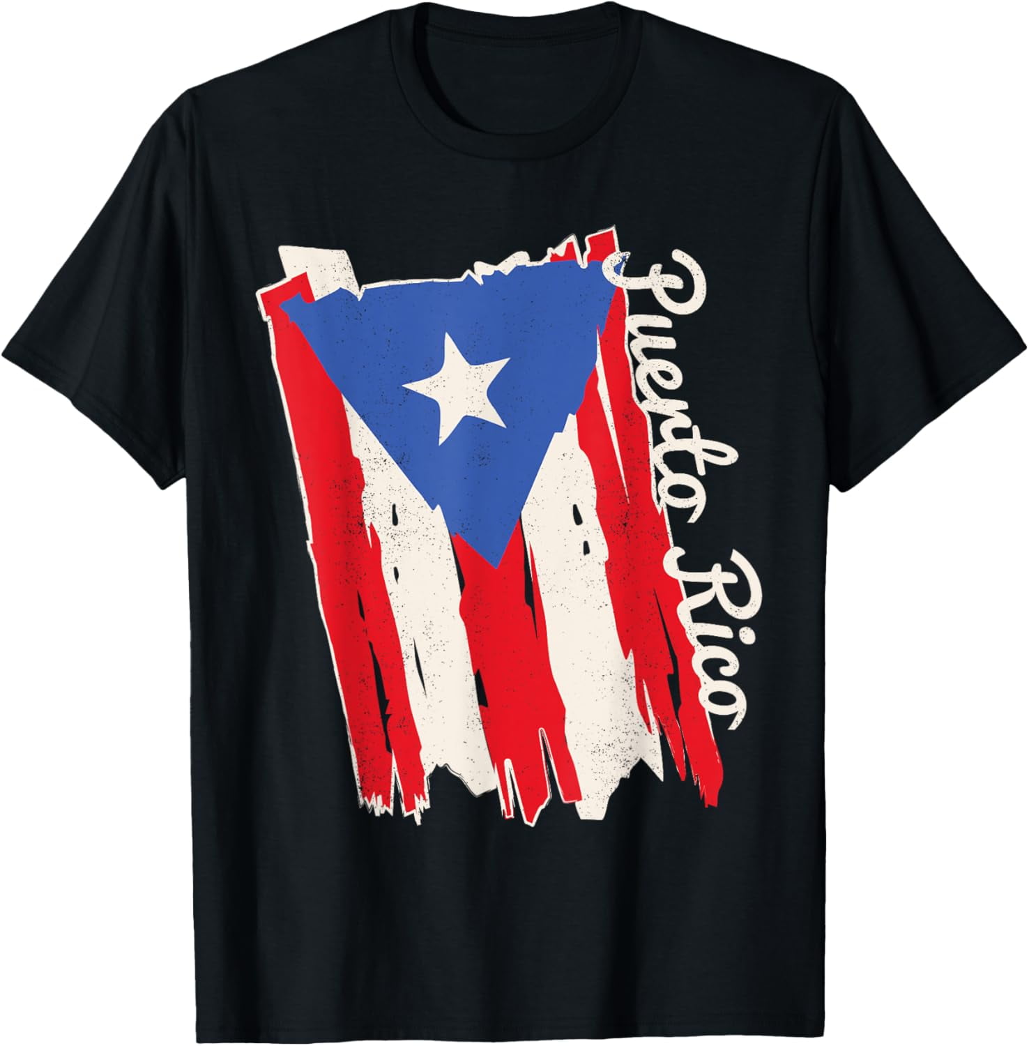 Puerto Rico Flag Hispanic Heritage Month Boricua Rican Retro T-Shirtmen ...
