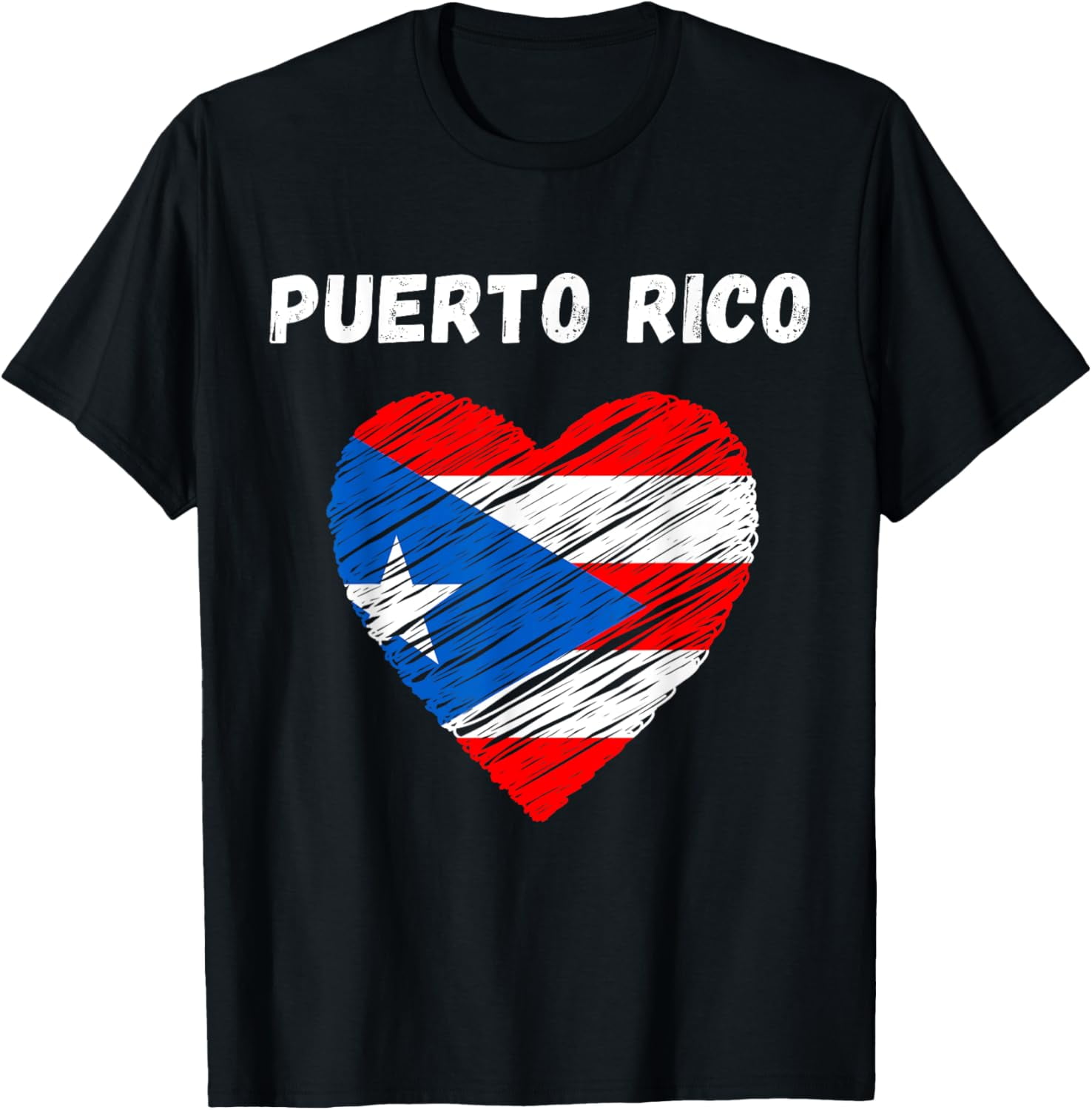 Puerto Rico Flag Holiday Puerto Rico Heart Puerto Rican Flag T-ShirtMen ...