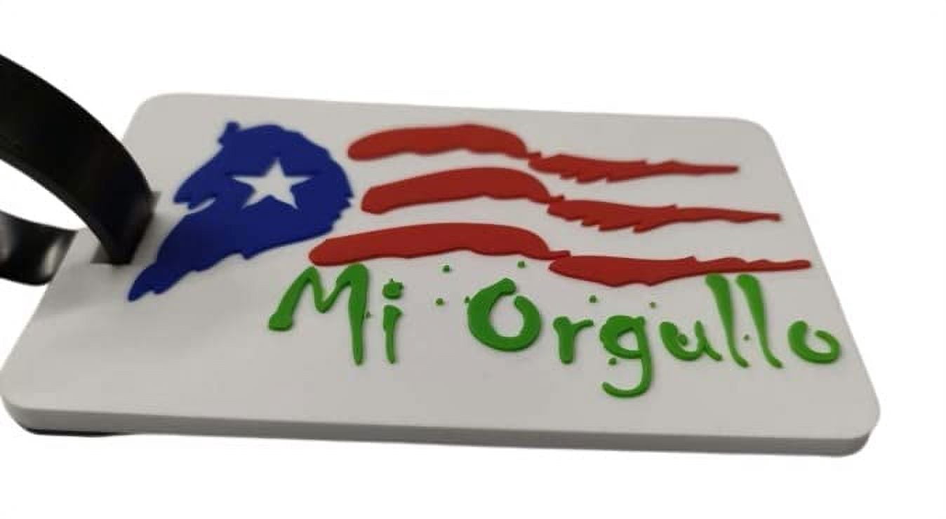 Puerto Rico Flag ID Luggage Tags, Backpack, Suitcase, Bag, Flag Colors ...