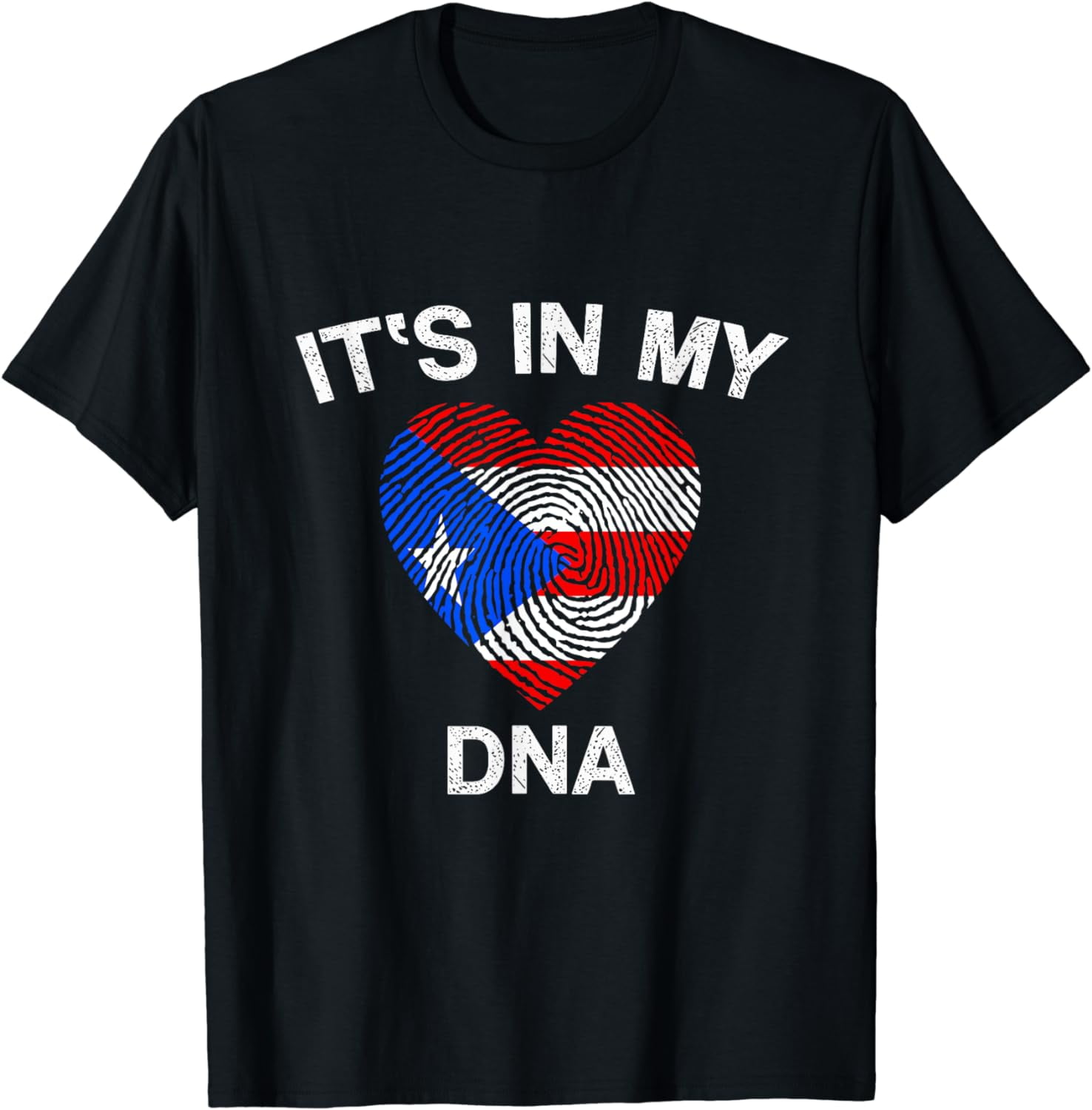Puerto Rico Flag - It's In My Dna Puerto Rico Flag T-Shirt - Walmart.com