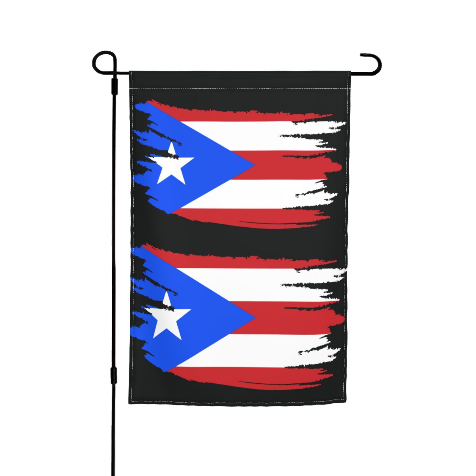 Puerto Rico Flag Logo Garden Flag 12x18 Inch, Double Sided Outside Sign ...