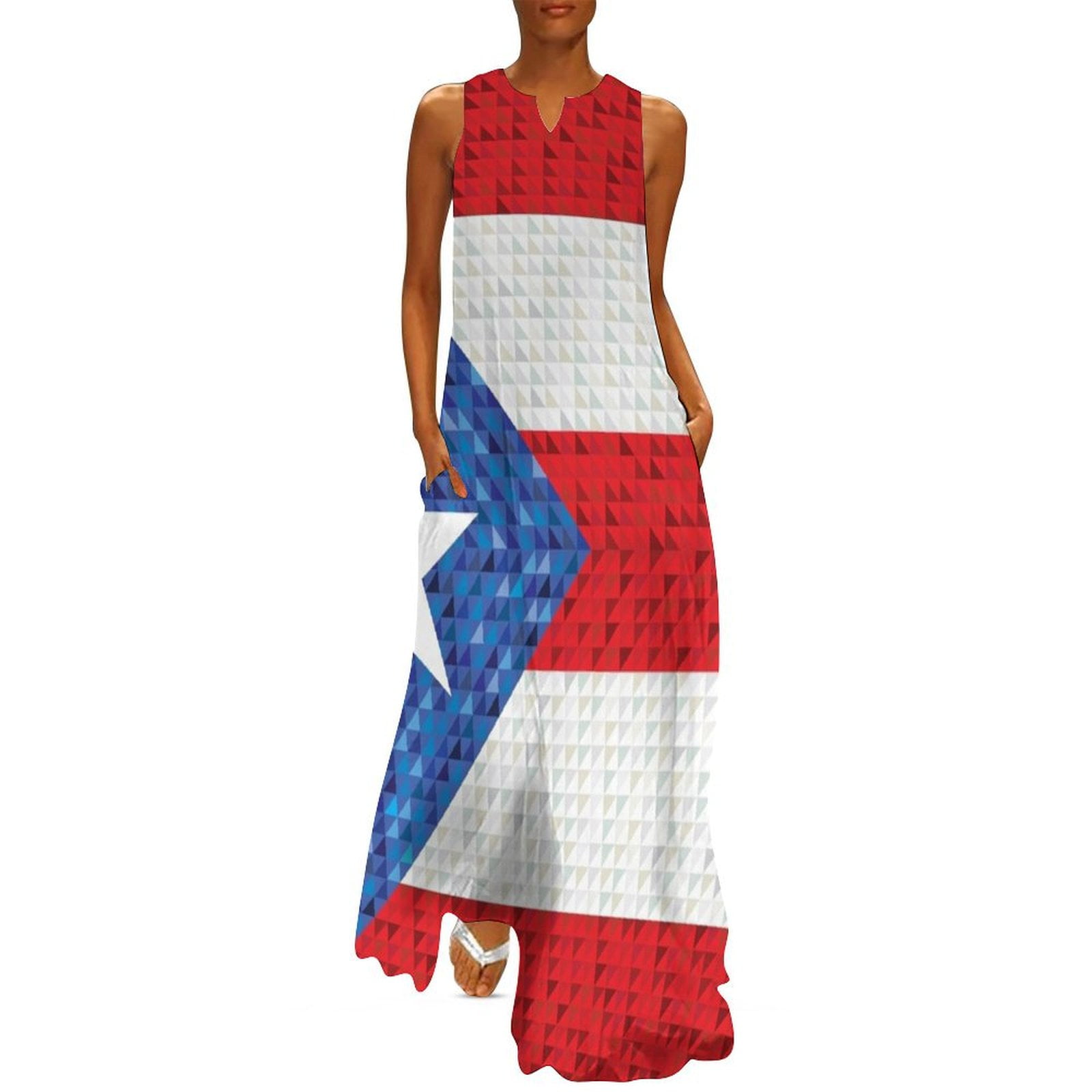 Puerto Rico Flag Long Dress dresses for official occasions Bride ...