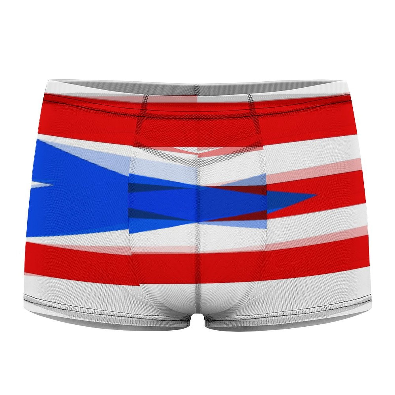 Puerto Rico Flag Men's Mesh Boxer Briefs Cooling Breathable Sports ...