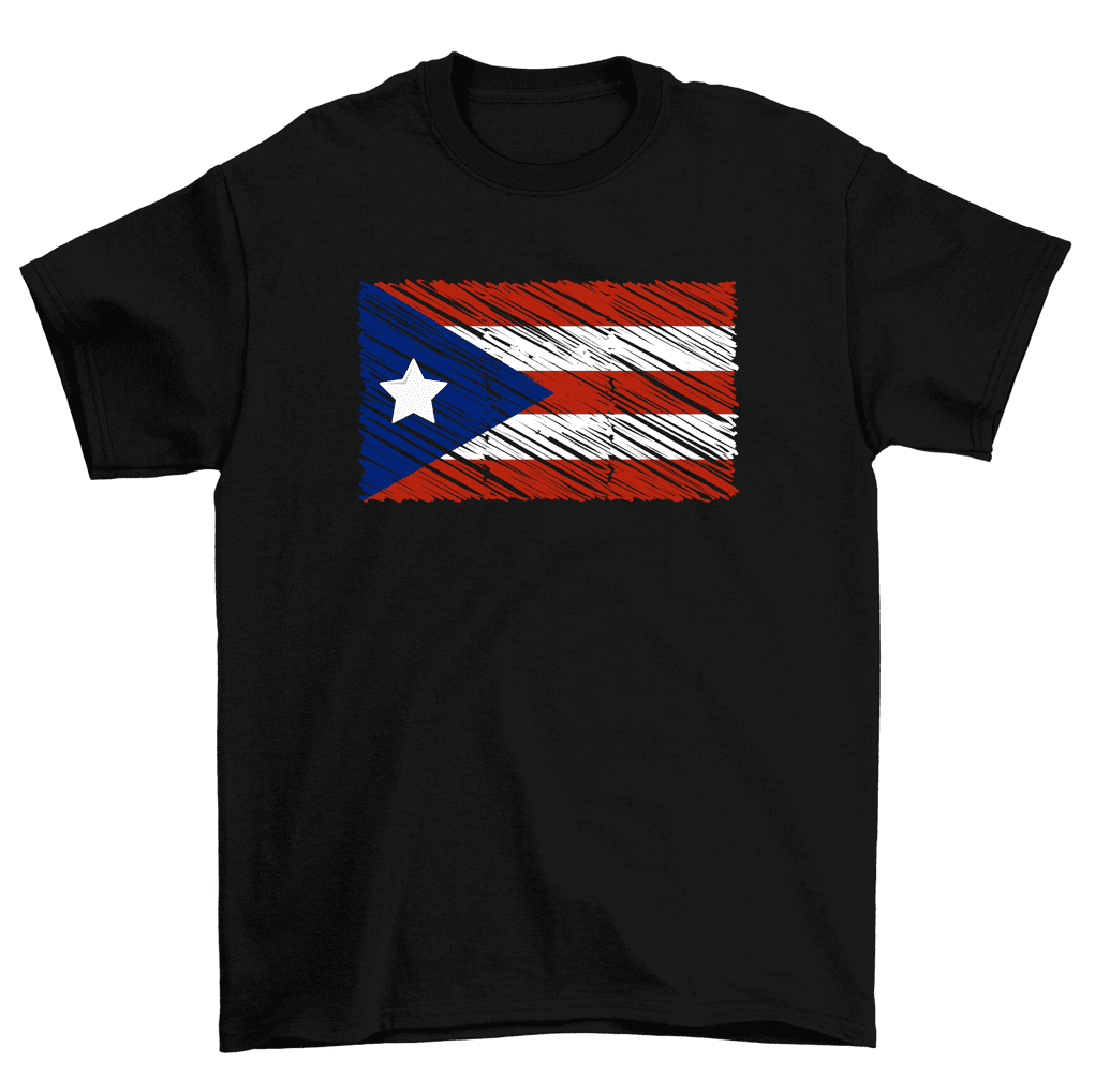 Puerto Rico Flag T-Shirt Puerto Rican Pride Tee Men Women Unisex ...