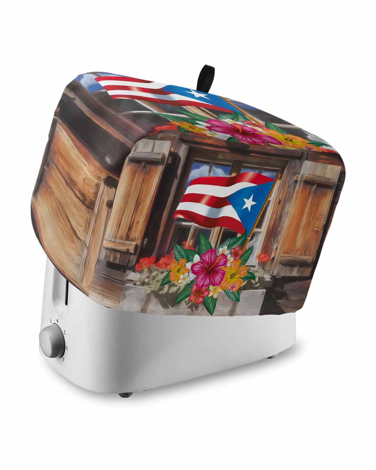 Puerto Rico Flag Toaster Cover 2 Slice, Small Kitchen Appliance Covers ...