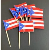 Puerto Rico Flag Toothpicks Puerto Rican food decoration add that ...