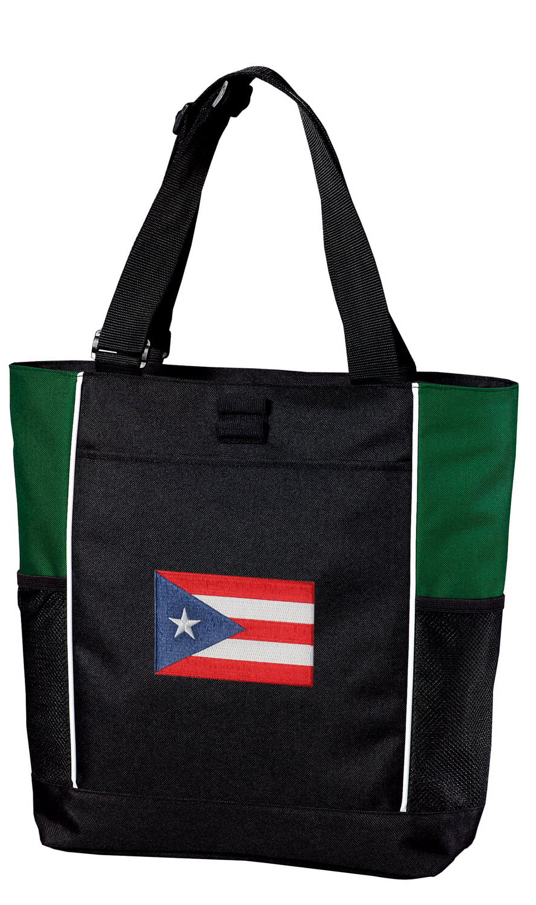 Puerto Rico Flag Tote Bag or Deluxe Puerto Rico Tote Bags - Walmart.com