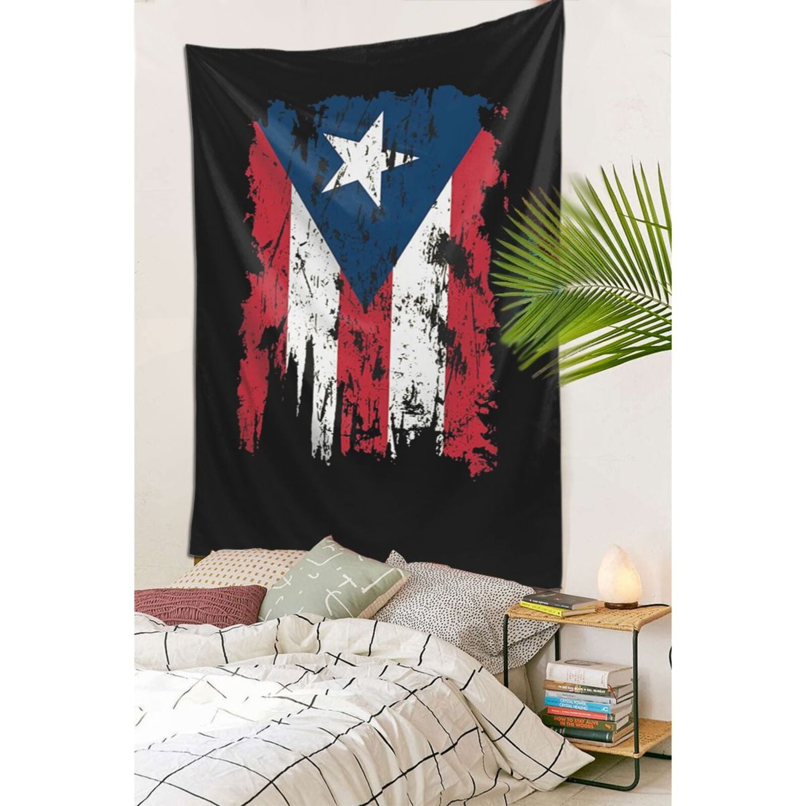 Puerto-Rico-Flag Vintage Wall Hanging Backdrop Tapestry Perfect For ...