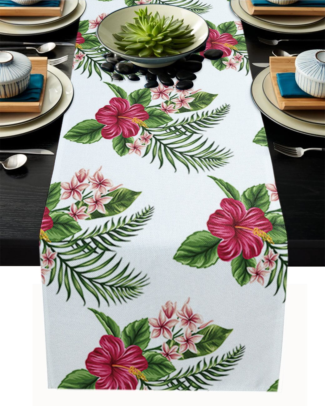 Puerto Rico Flowers Hibiscus Home Coffee Table TV Counter Luxury ...