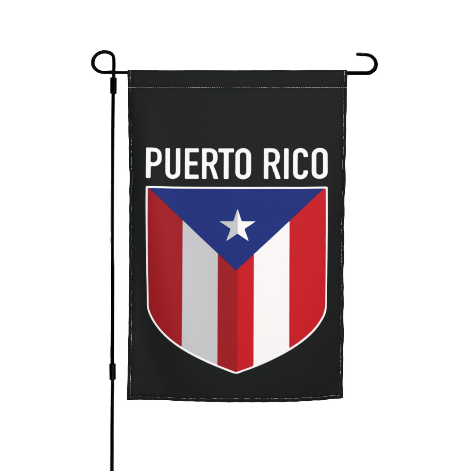 Puerto Rico Garden Flag 12x18 Inch, Double Sided Outside Sign Yard Flag ...