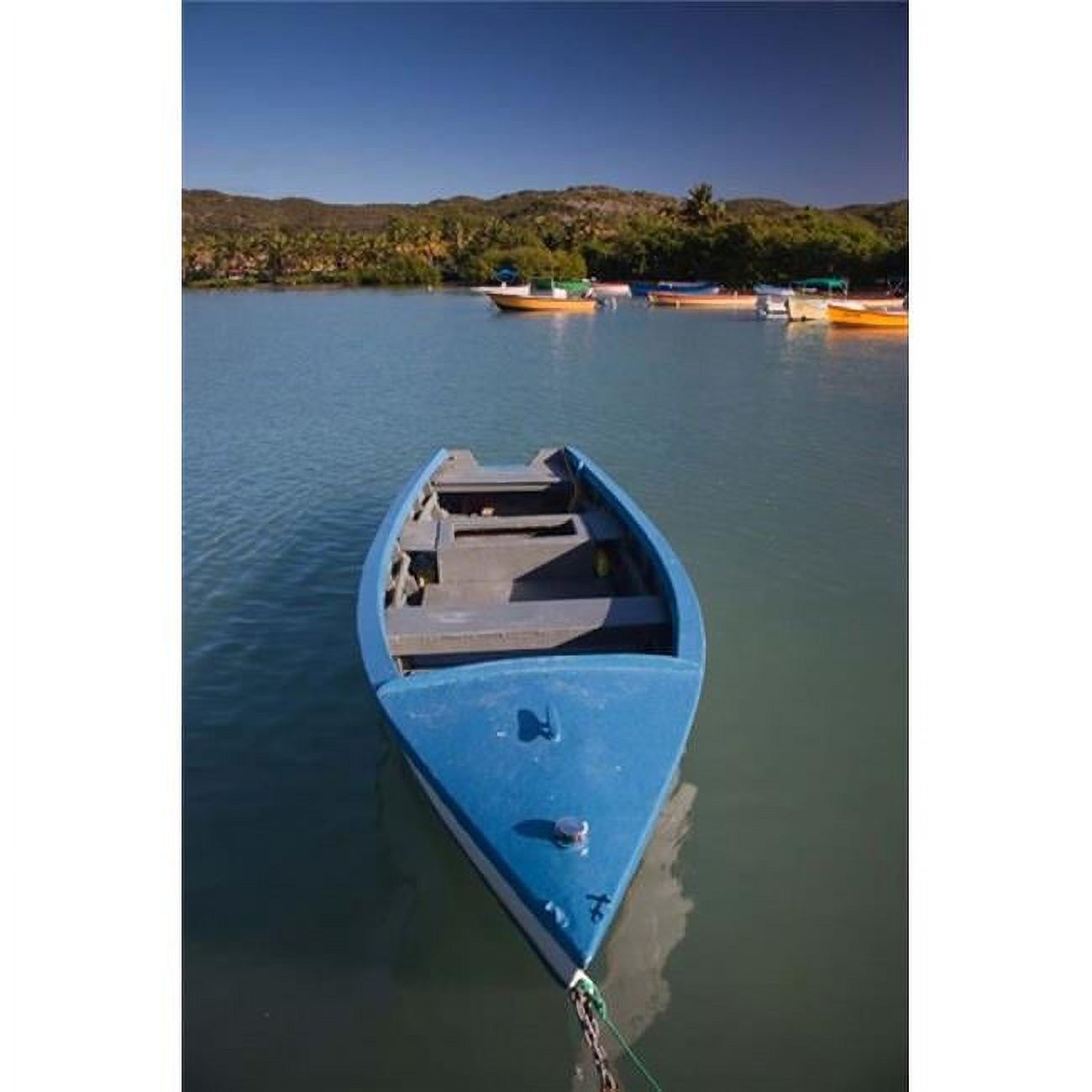 Puerto Rico Guanica Bahia de La Ballena Bay Boats Poster Print by ...