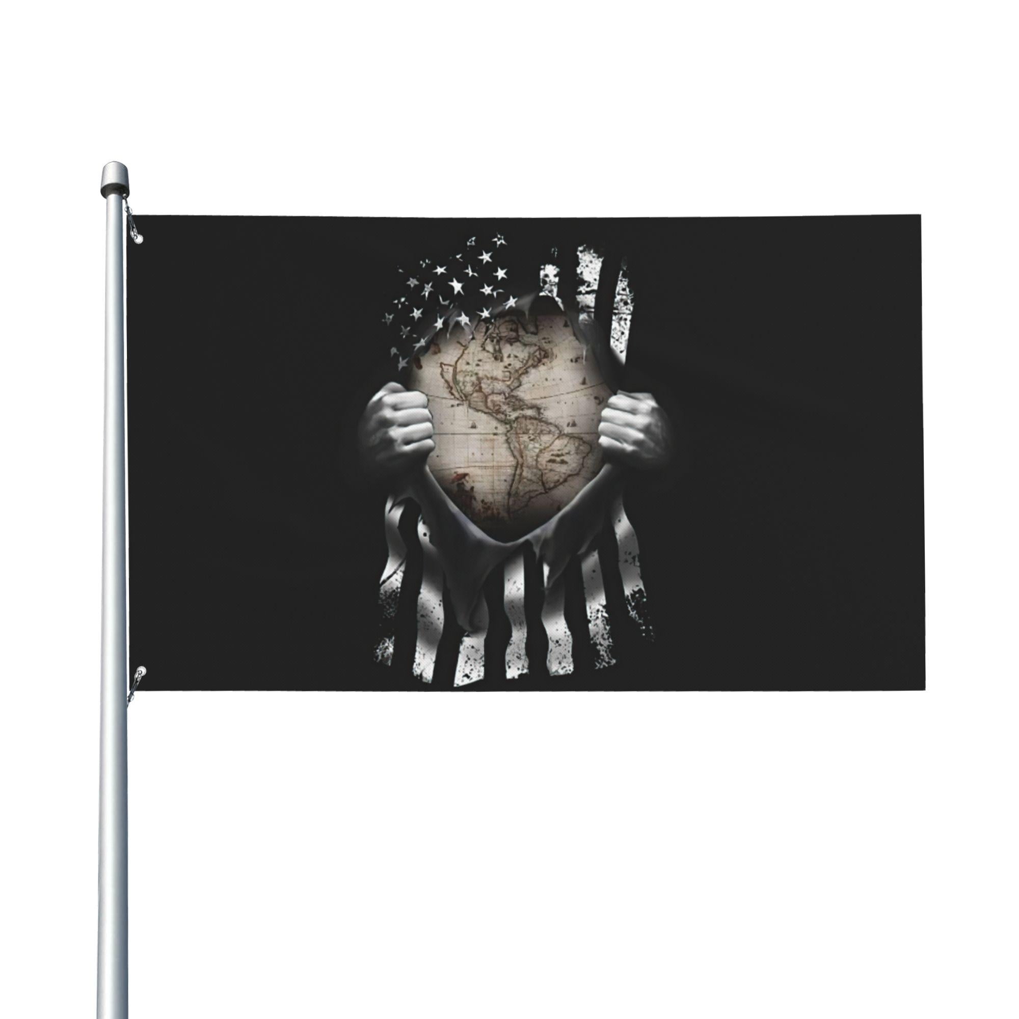 Puerto Rico Map Pull Apart Flag Home Garden Flag Banner Breeze Banner ...