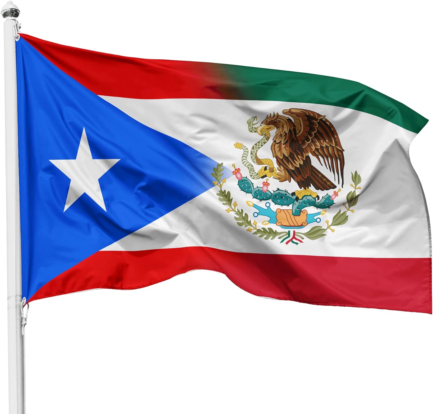 Puerto Rico Mexico Flag Puerto Rican Mexican Flag Walmart