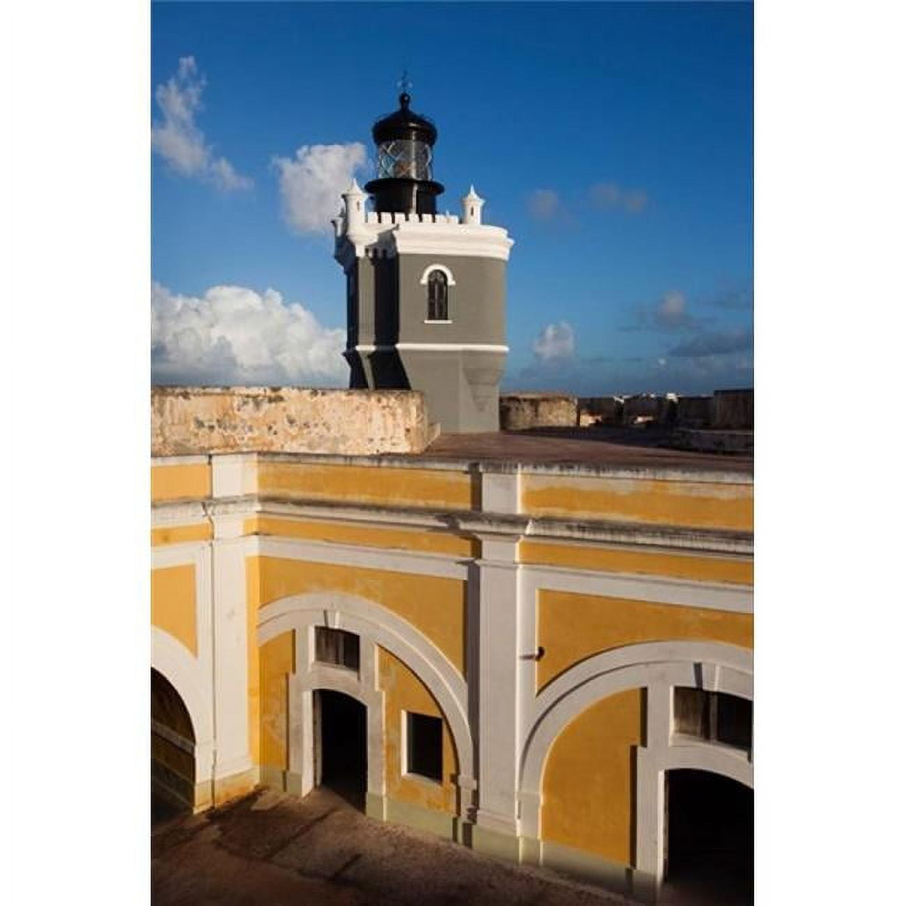 Puerto Rico Old San Juan El Morro Lighthouse Poster Print by Walter ...