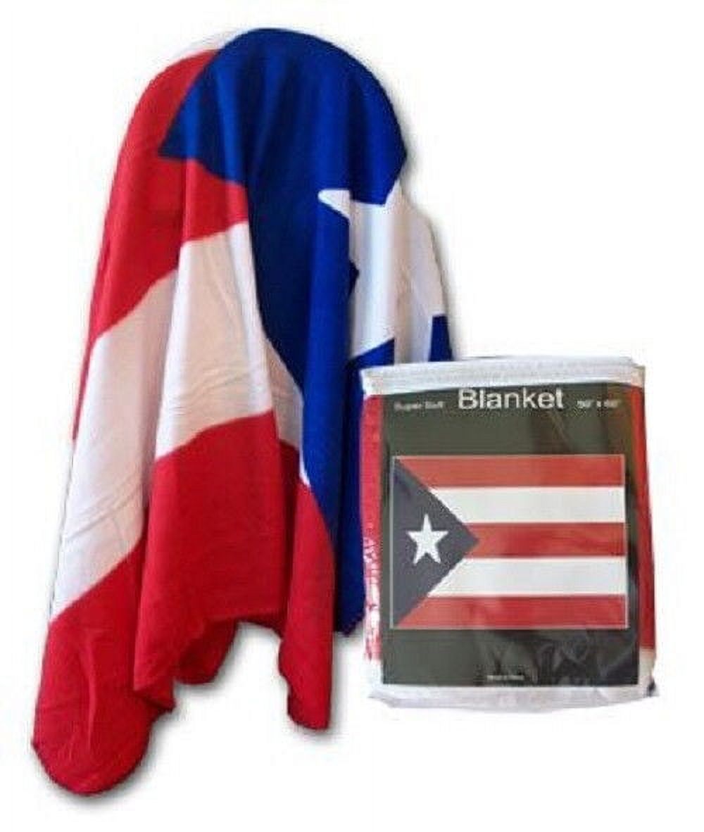 Puerto Rican Flag Blanket