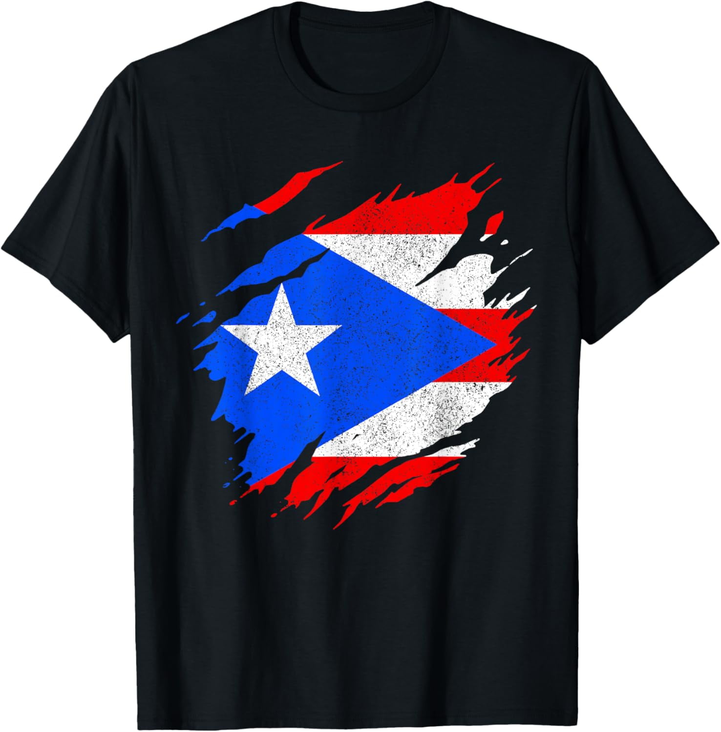 Puerto Rico Puerto Rican Flag Pride Vintage Boricua T-Shirt - Walmart.com