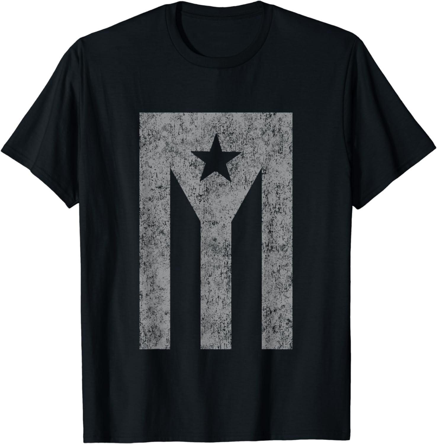 Puerto Rico Rican Flag Shirt - Big Faded - Walmart.com