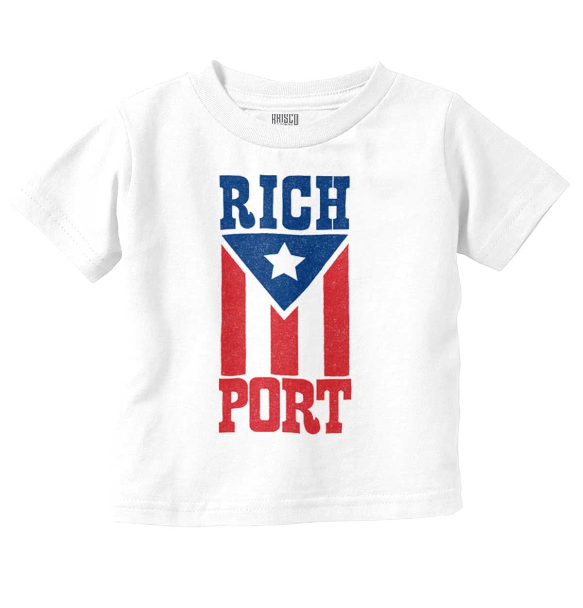Puerto Rico Rich Port PR Flag Pride Toddler Boy Girl T Shirt Infant ...