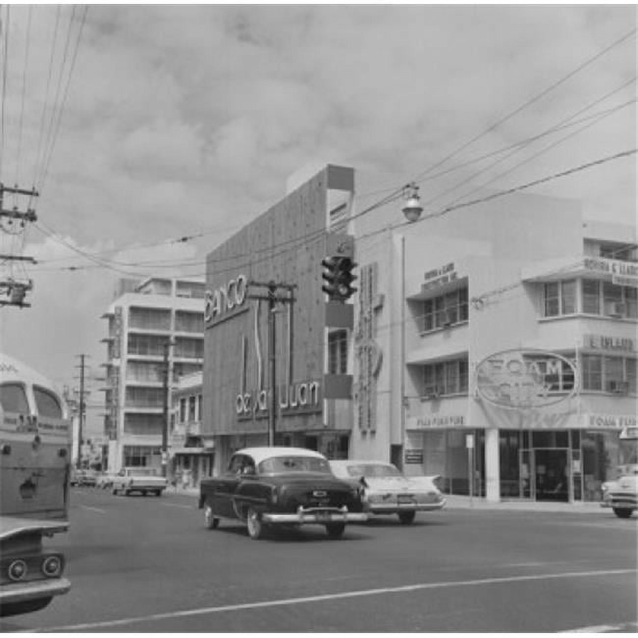 Puerto Rico San Juan Traffic in Street Poster Print - 18 x 24 in ...
