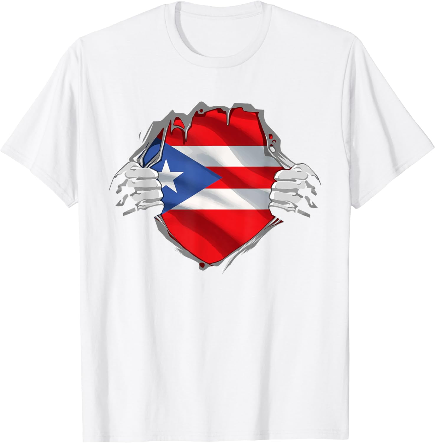 Puerto Rico Shirt Puerto Rican Flag Roots Heritage Boricua T-Shirt - Walmart.com