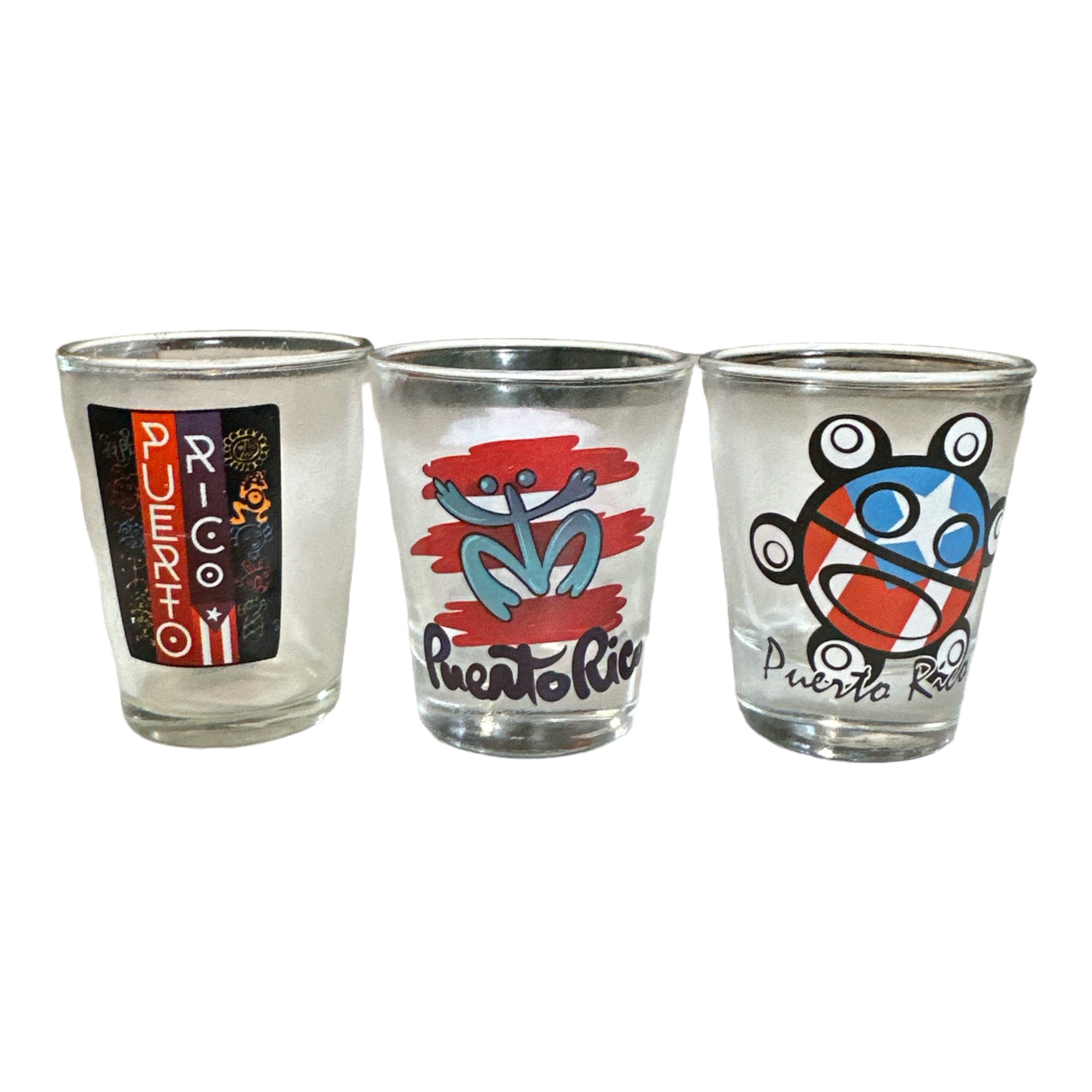 Puerto Rico Shot Glasses Set N - Walmart.com