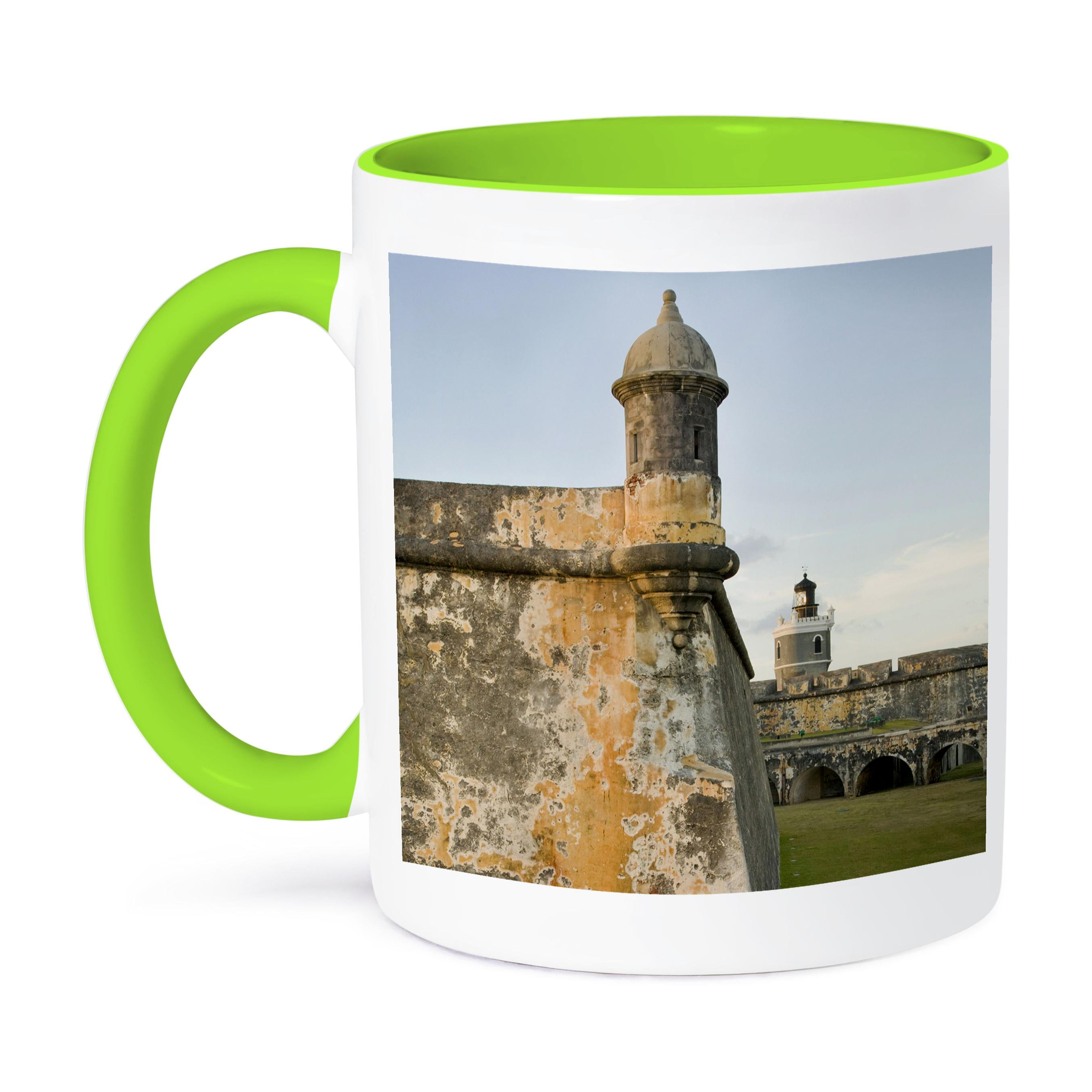 Puerto Rico, Walls And Turrets Of El Morro Fort -Au02 Jme0000 - John ...