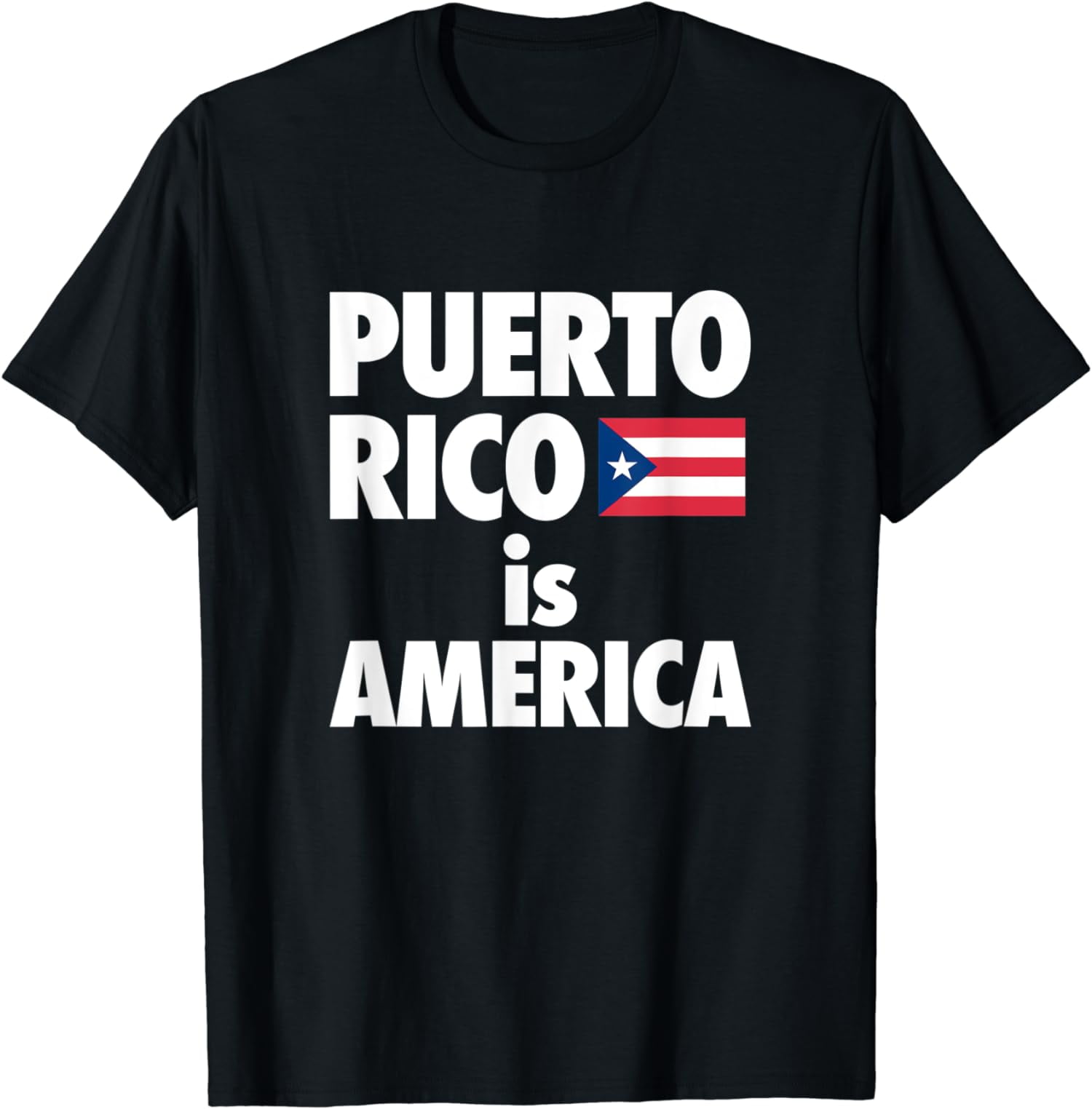 Puerto Rico is America Puerto Rican Flag Boricua T-Shirt - Walmart.com