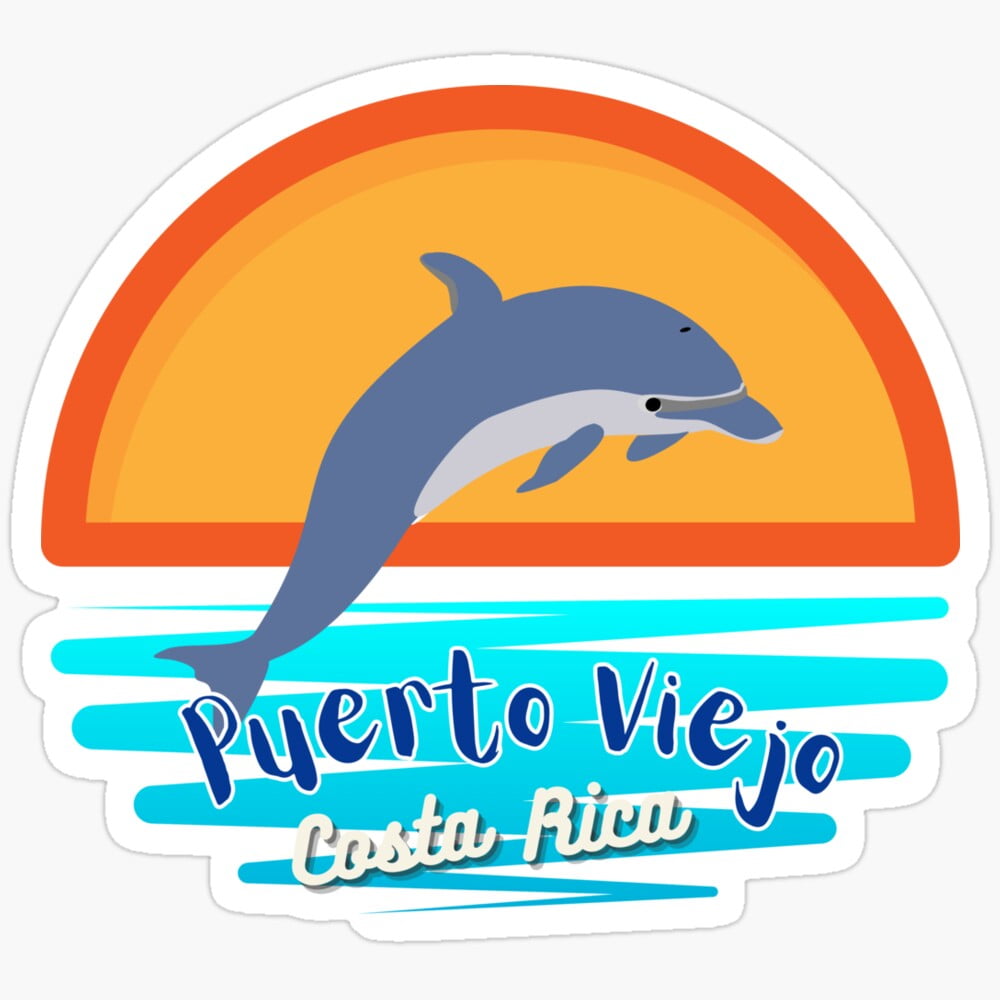 Puerto Viejo De Talamanca - Costa Rica Sticker Phone Decal Water Bottle ...