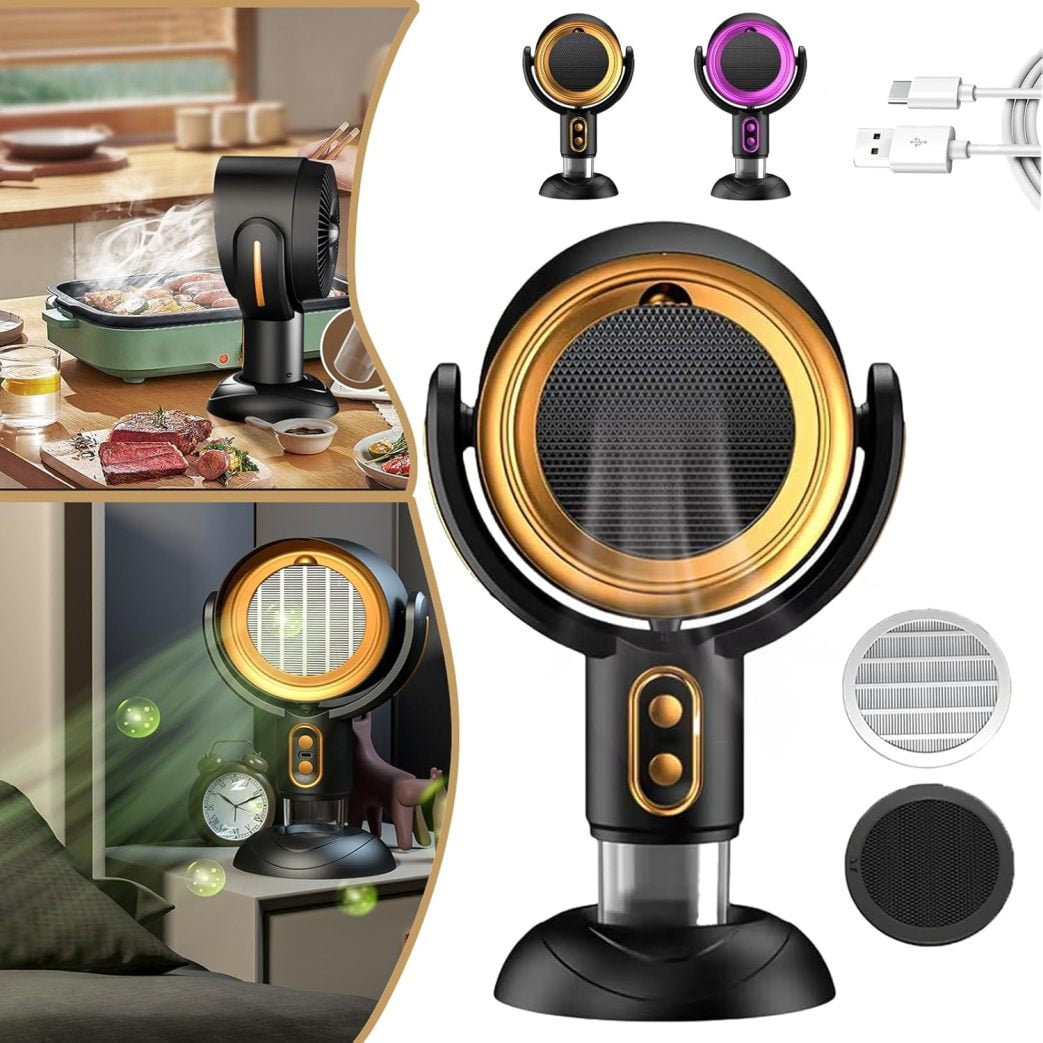 Puff Hide Smoke Fan, PuffHide Purifier- with Oil Filters, Puff Hide ...