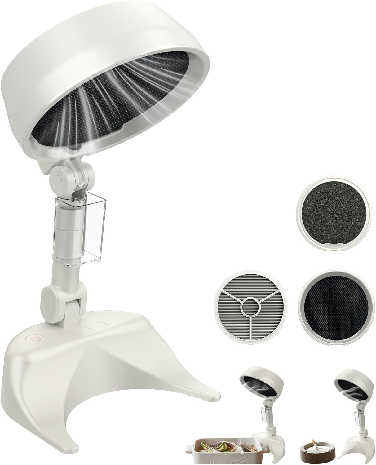 Puff Hide Smoke Fan for Smoking Indoors,Portable Range Hood for Cooking ...